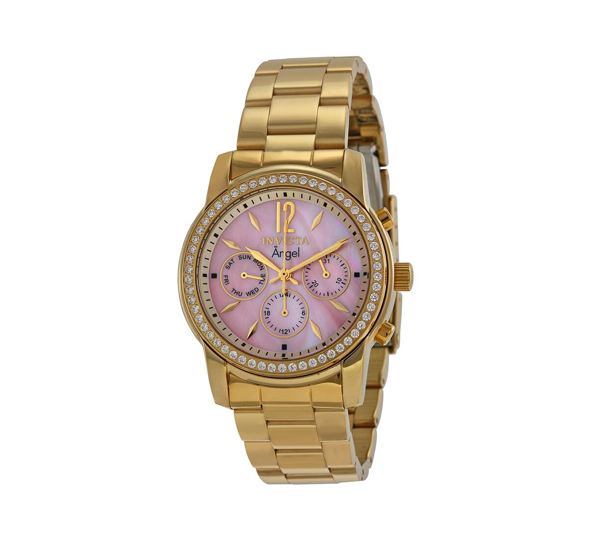 Click here for Invicta Womens 11772 Angel Quartz Mother of Pearl... prices