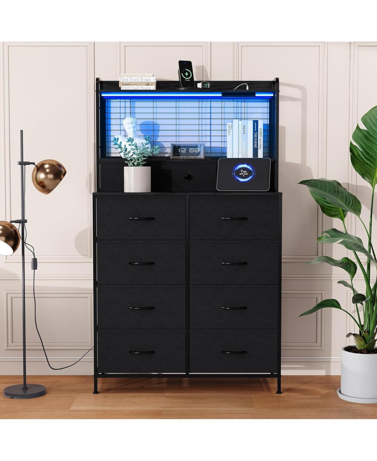 Click here for gaomon Rustic Dresser for Bedroom with Charging St... prices