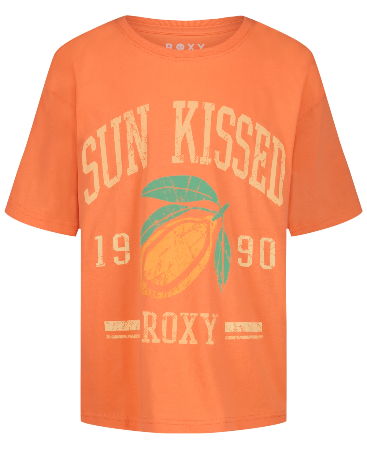 Click here for Roxy Girls 7-16 Crewneck T-Shirt - Camelia prices