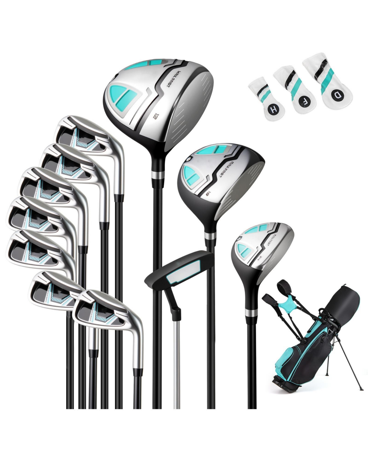 Click here for Mecale Women s Complete Golf Club Set with Stand B... prices