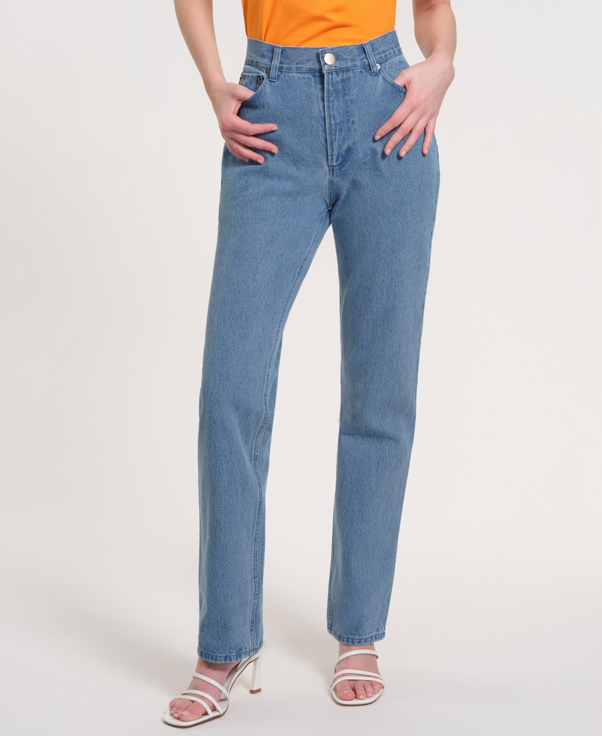 Click here for Isaac Mizrahi Womens Mid-Rise Straight-Leg Pants -... prices