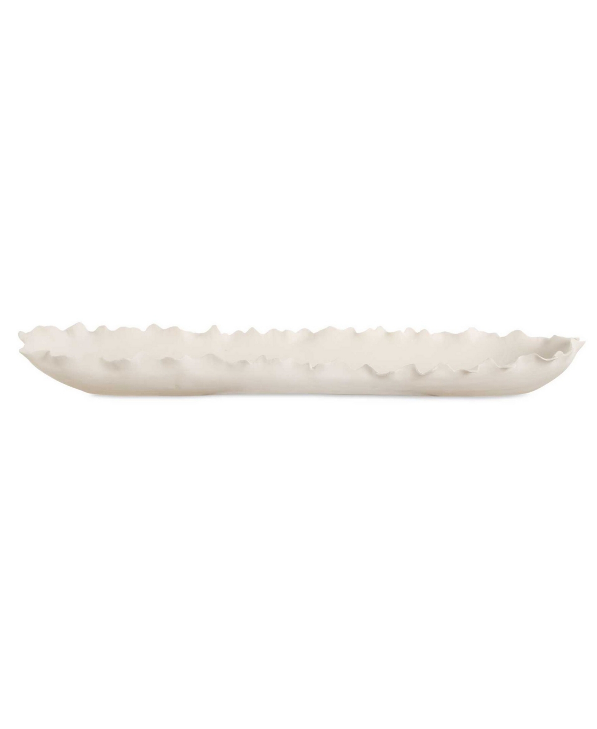 Click here for Uttermost Ripple Crest Bowl - White prices