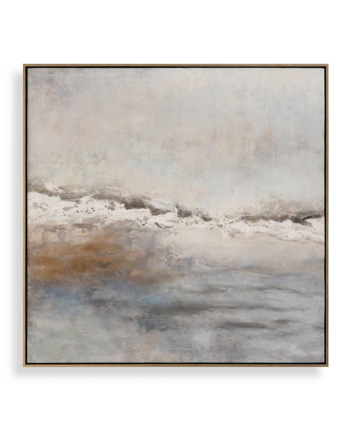 Click here for Uttermost Storm Clouds Hand Painted Canvas - Blue prices