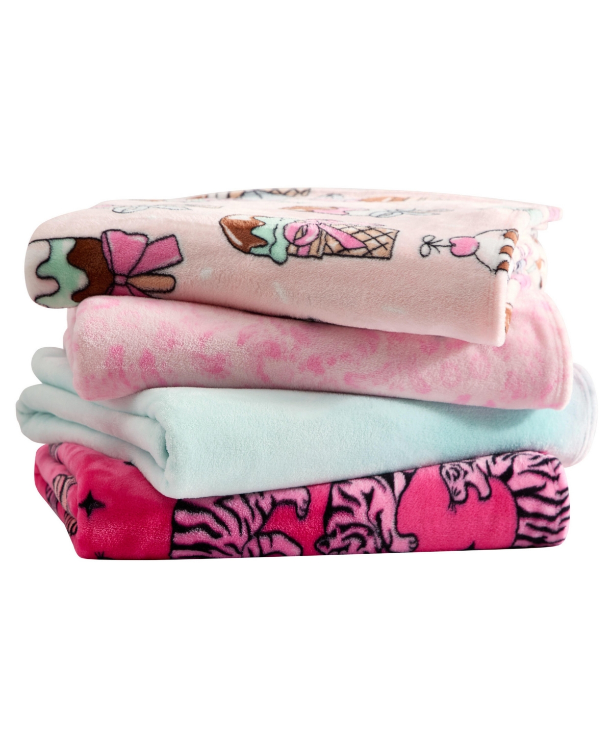 Click here for Betsey Johnson Ombre Printed Plush Throw  70 X 50... prices