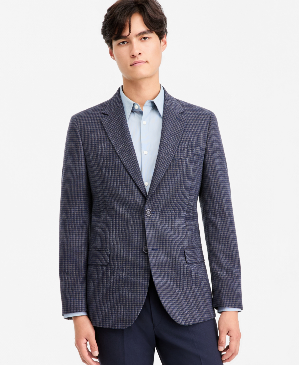 Click here for Nautica Mens Modern-Fit Stretch Pattern Sport Coat... prices