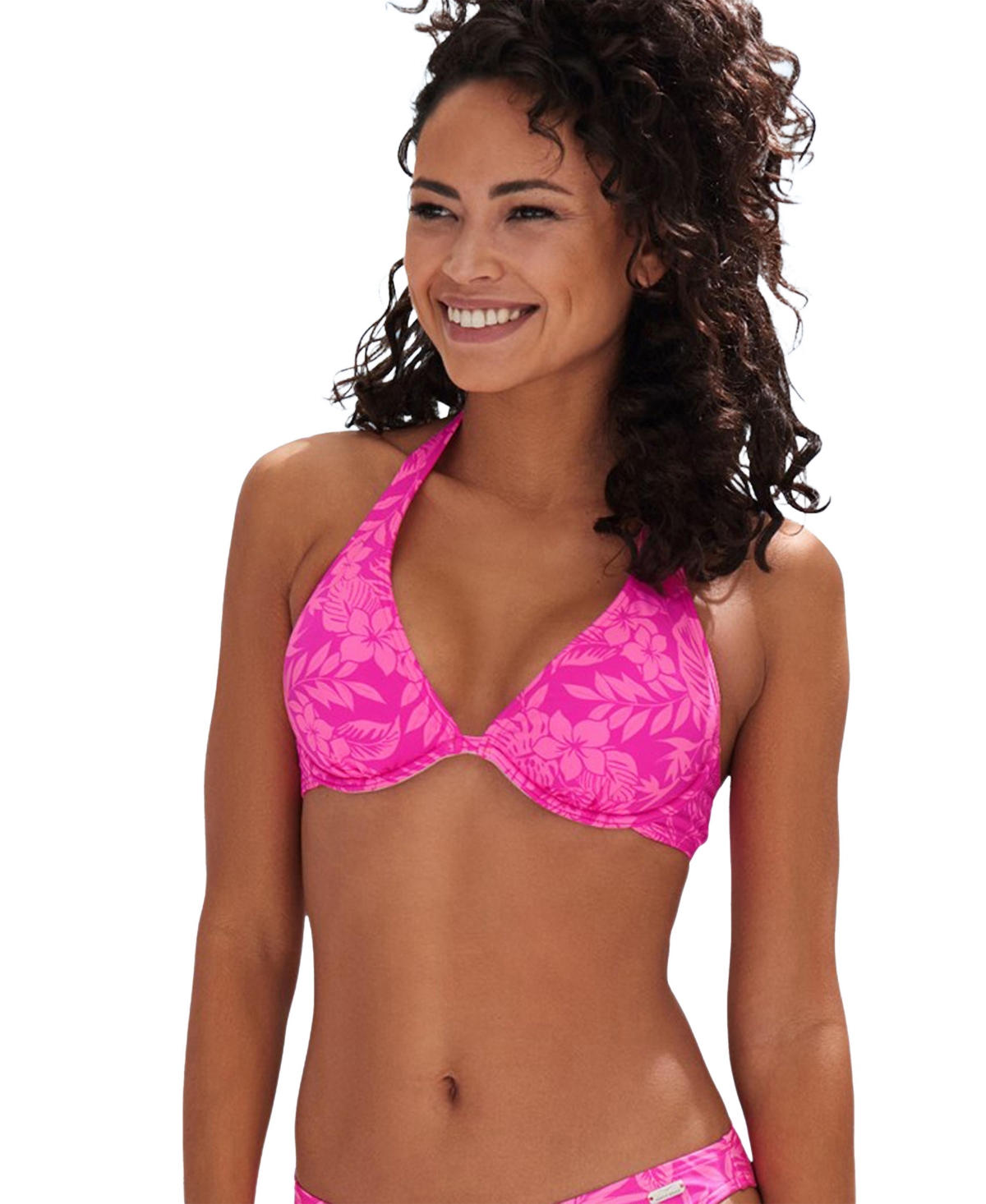 Click here for Lascana Womens Tropical Underwire Bikini Swimsuit... prices