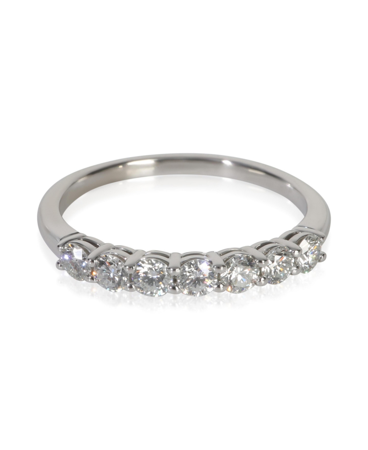 Click here for Pre-Owned Tiffany & Co Platinum Diamond Band - Pla... prices