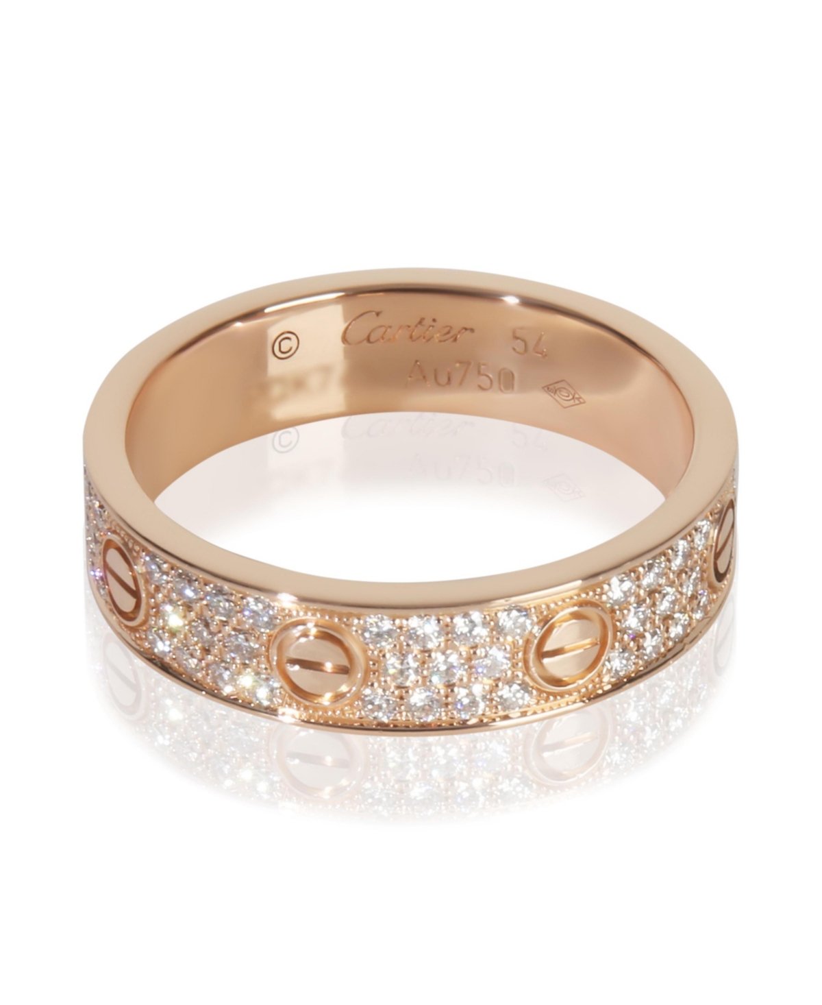 Click here for Pre-Owned Cartier Rose Gold Diamond Small Model Lo... prices