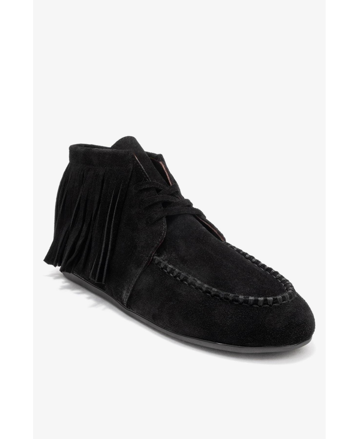 Click here for Forever & Always Shoes Womens Raux Leather Ankle B... prices