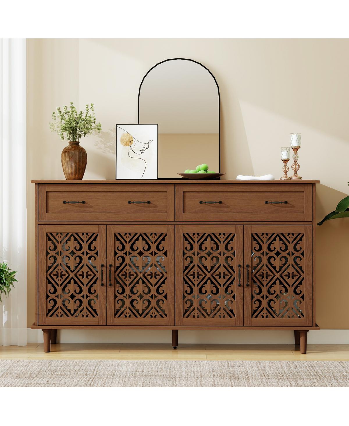 Click here for Streamdale Furniture Vintage Sideboard Buffet Cabi... prices