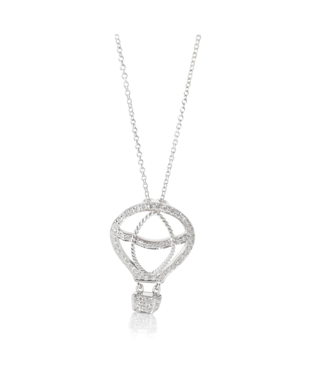 Click here for Pre-Owned Tiffany & Co Platinum Diamond Hot Air Ba... prices