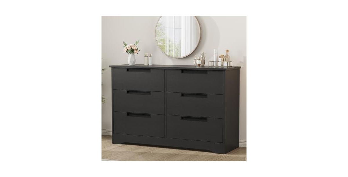 Click here for gaomon 6 Drawer Dresser for Bedroom  Modern Double... prices