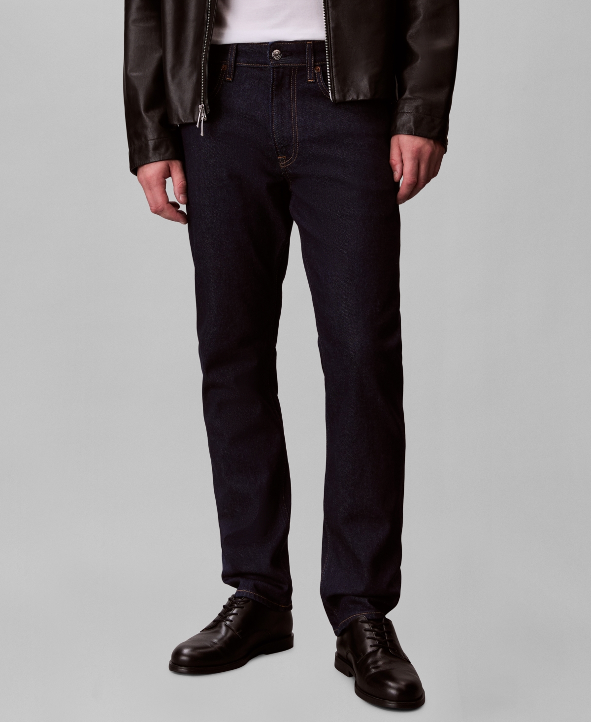 Click here for Calvin Klein Mens Slim-Fit Stretch Denim Jeans - C... prices