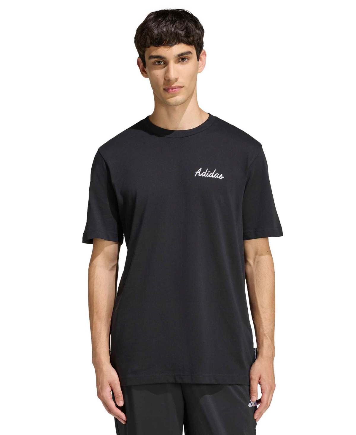 Click here for adidas Mens Graphic Crewneck T-Shirt - Black prices