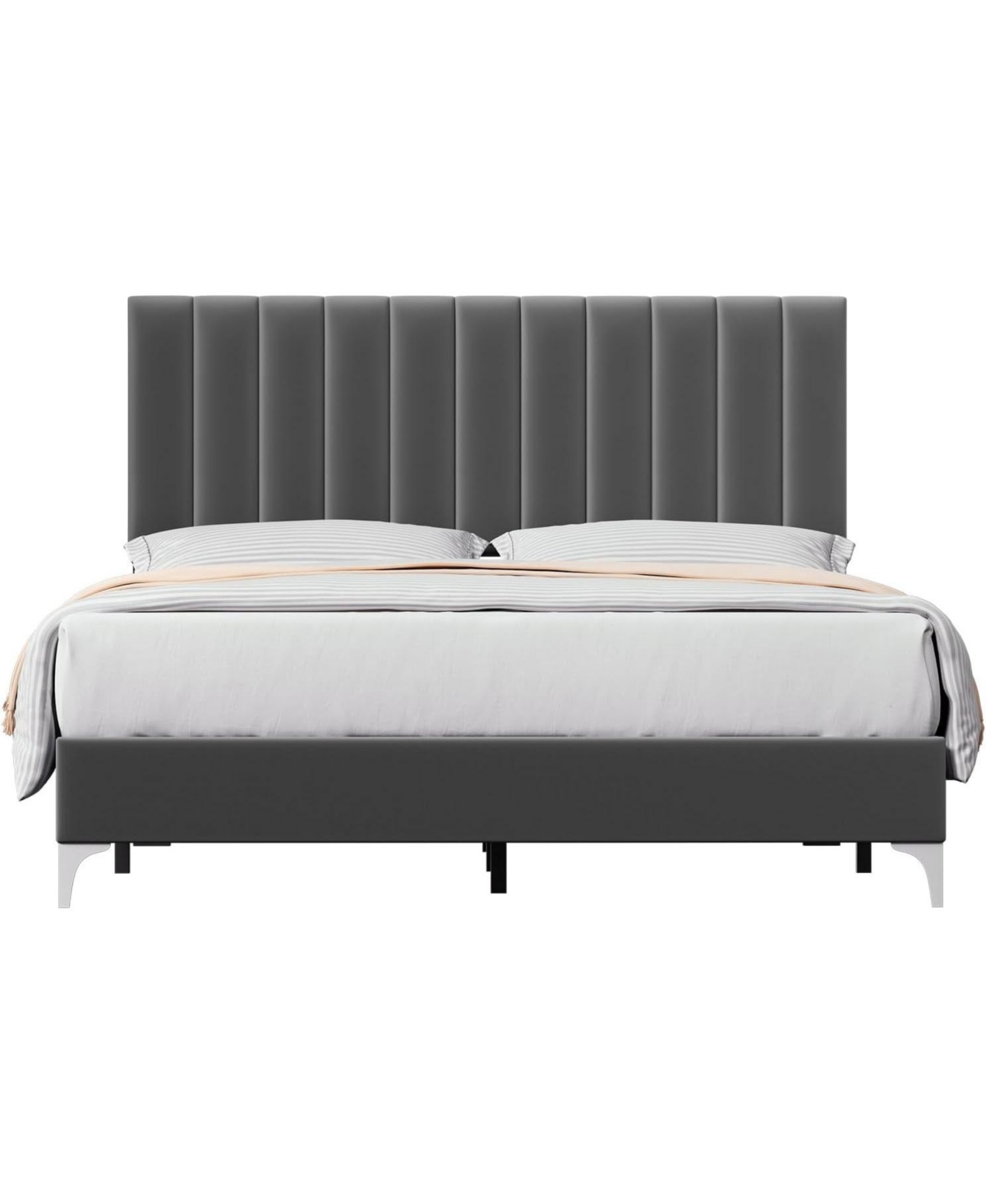Click here for gaomon Bed Frame with Headboard and 4 Drawers Plat... prices