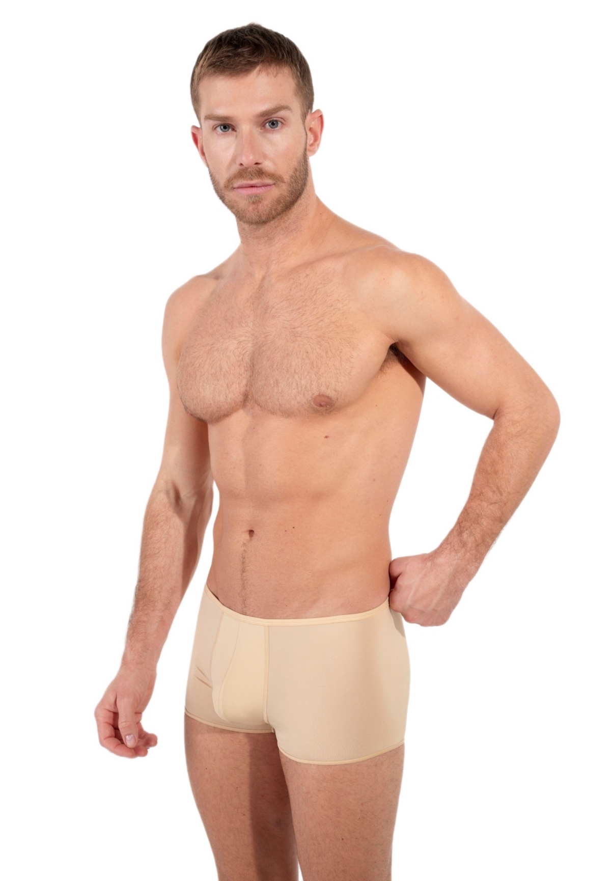 Click here for Hom Mens Plumes Trunk - Medium Beige prices