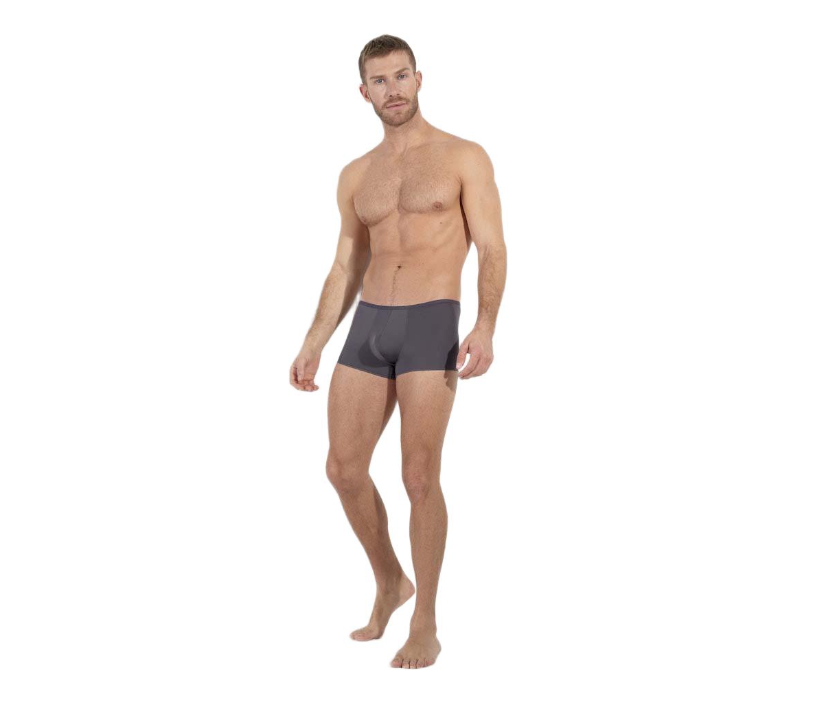 Click here for Hom Mens Plumes Trunk - Dark Grey prices