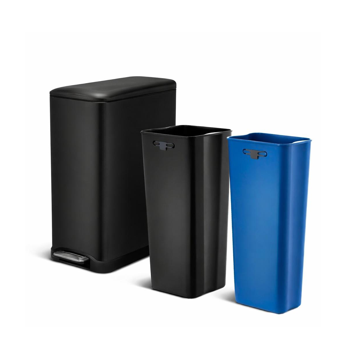 Click here for Home Zone Living 13 Gallon Dual Compartment Stainl... prices