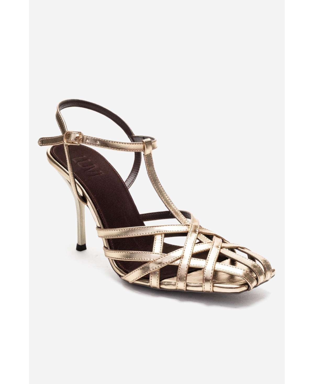 Click here for Prologue Shoes Womens Allos Stiletto Sandal - Gold prices