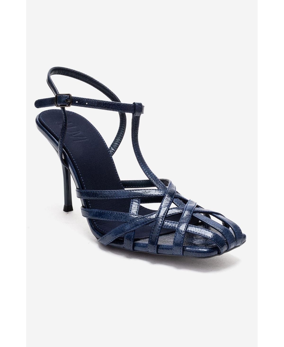 Click here for Prologue Shoes Allos Stiletto Sandal (Women) - Nav... prices