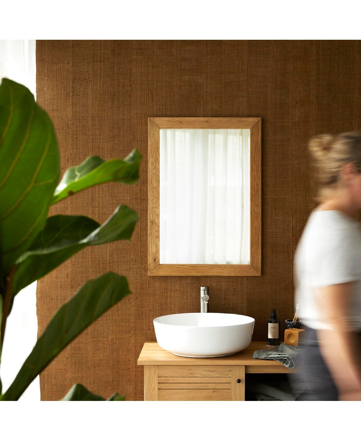 Click here for Tikamoon Solid Oak Mirror 70x50cm Karl prices