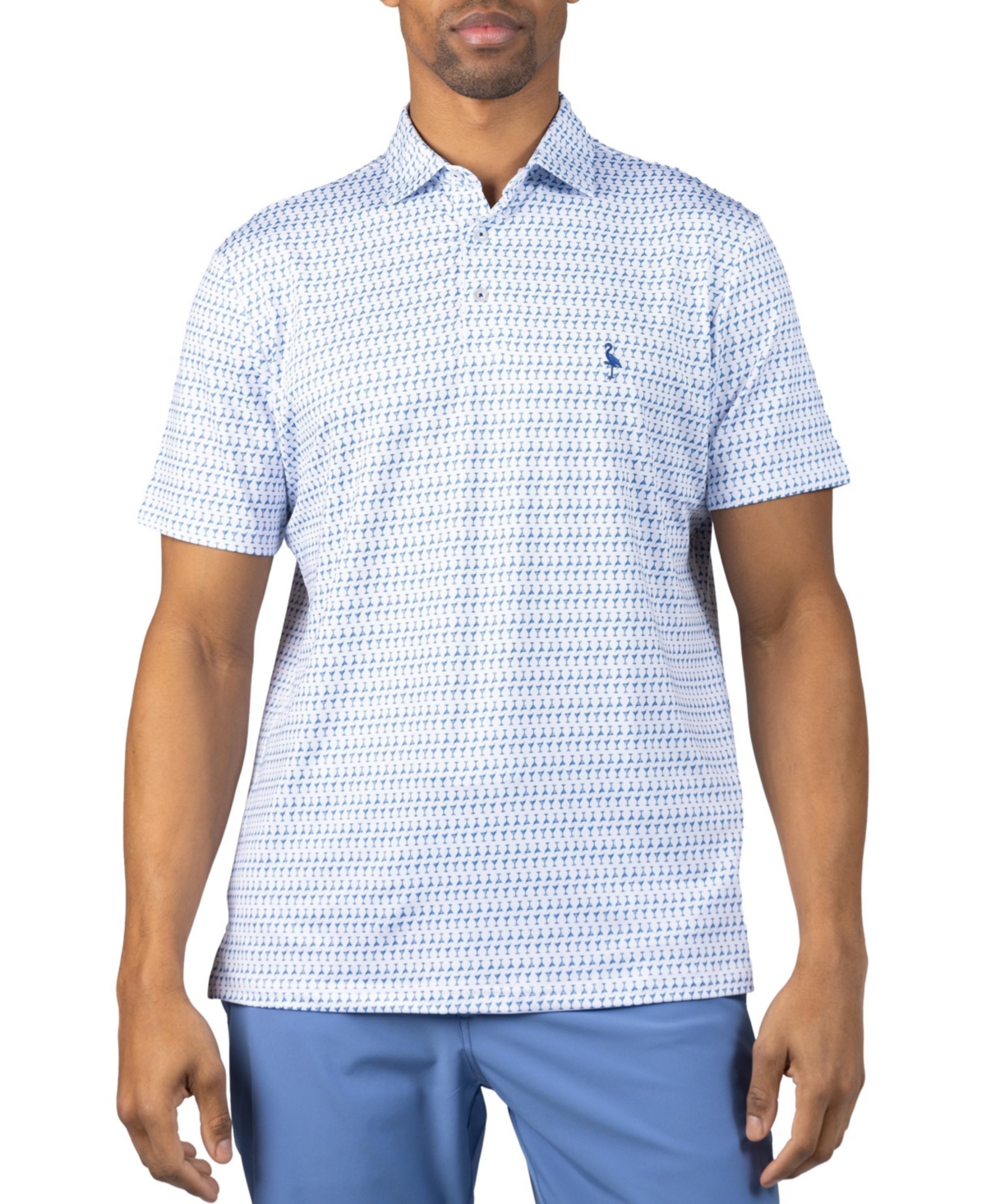 Click here for Tailorbyrd Mens Martini Glasses Printed Performanc... prices