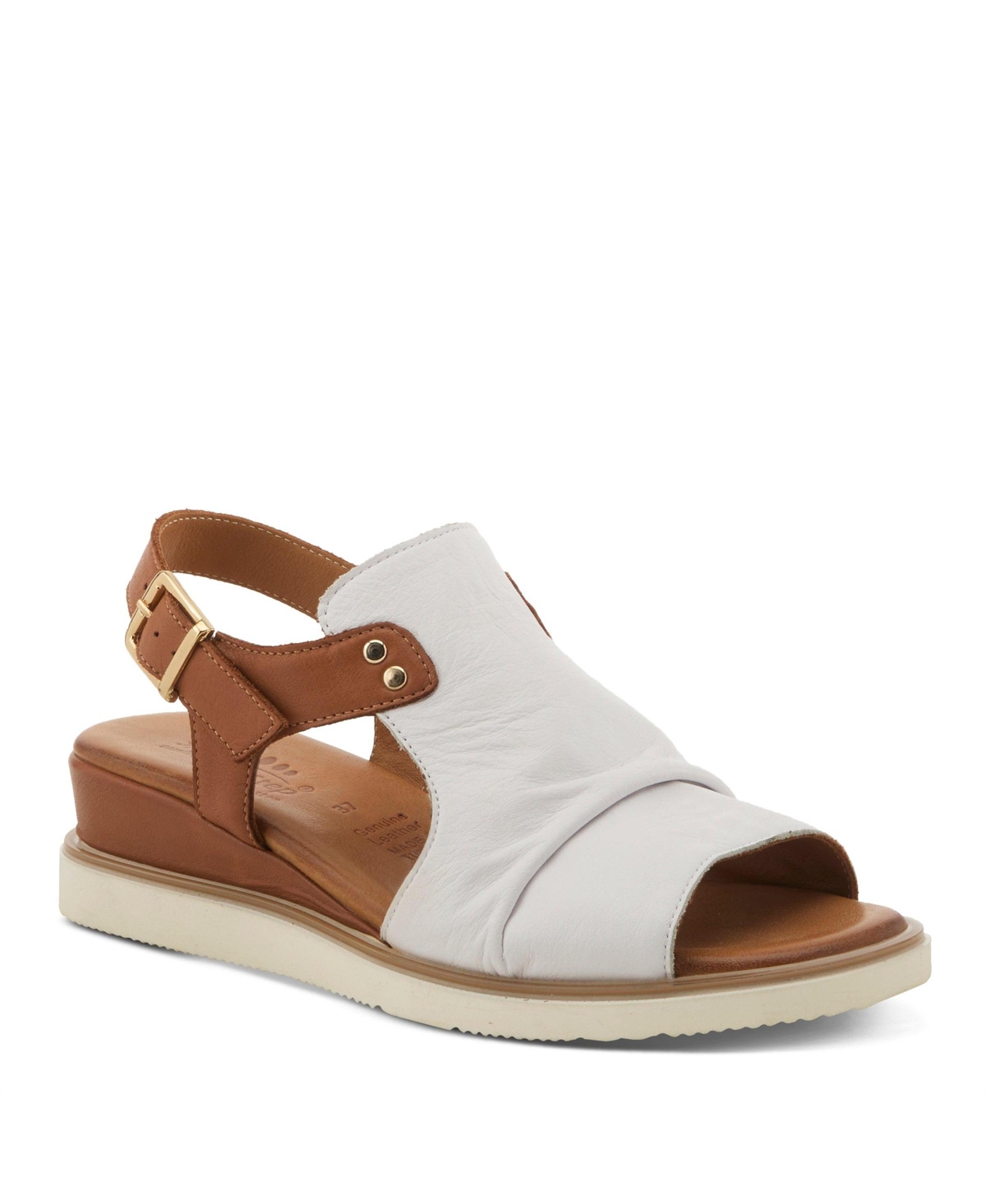 Click here for Spring Step Womens Locals Sandal - White multi prices
