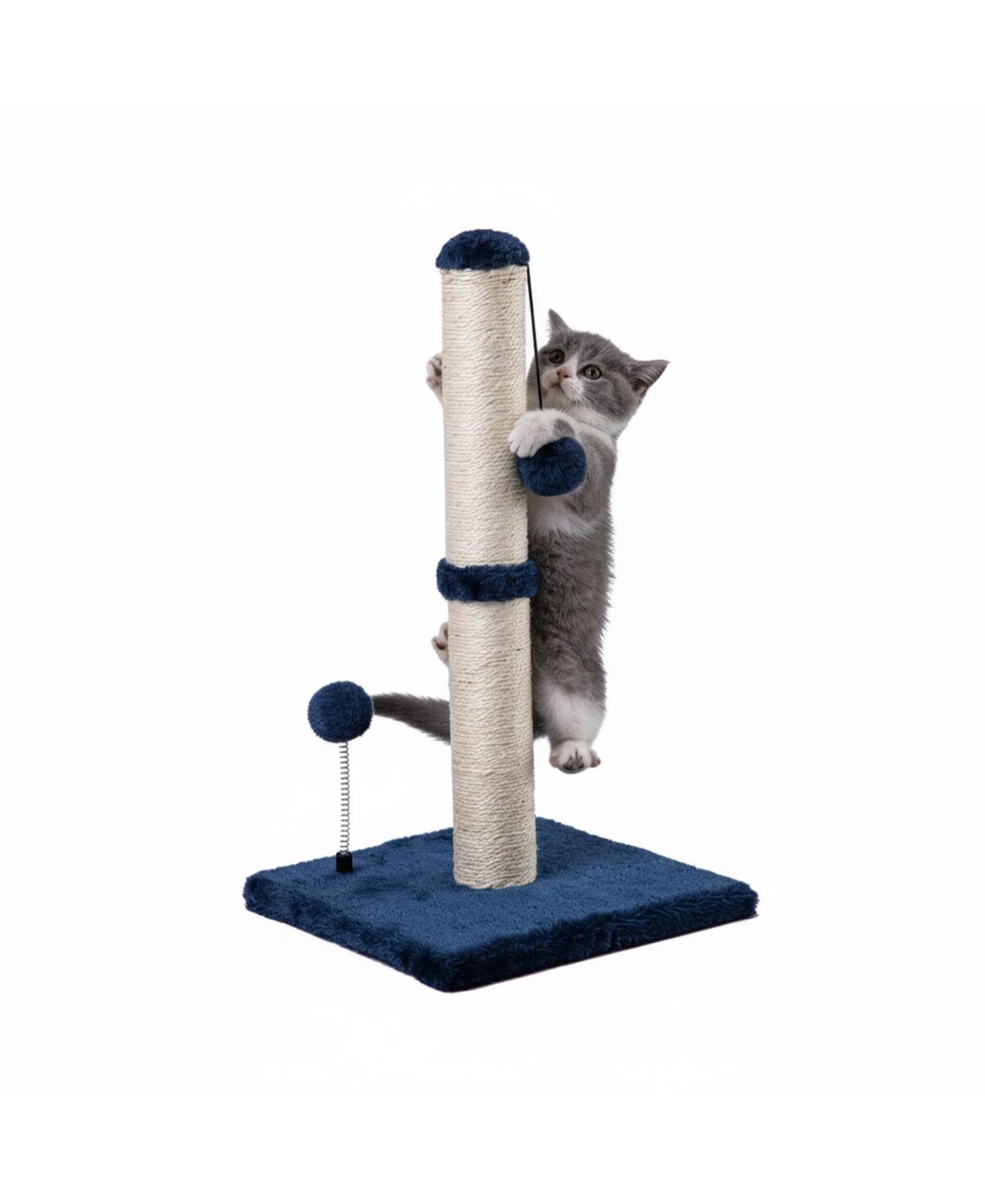 Click here for Aronkl 34" Tall Cat Scratcher Sisal Post Tree... prices