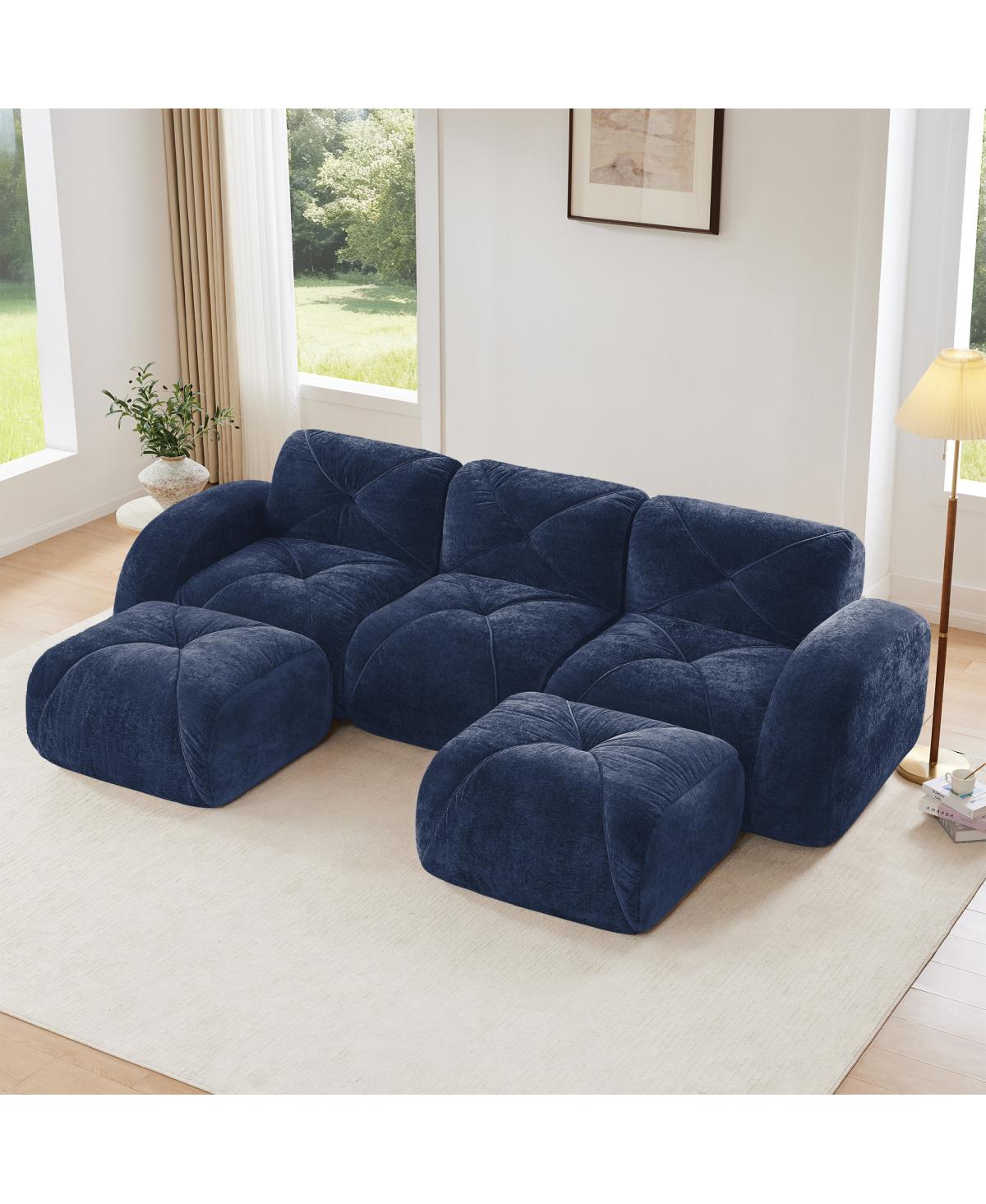 Click here for Streamdale Furniture U-shaped Boneless Sofa  Tufte... prices