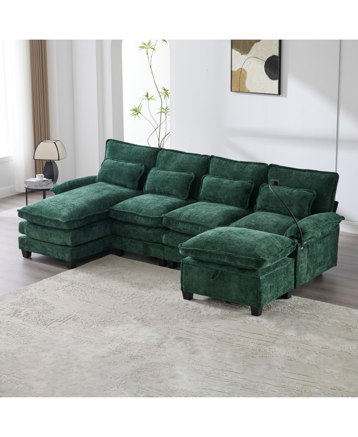 Click here for Streamdale Furniture 106" U-Shape Sectional S... prices