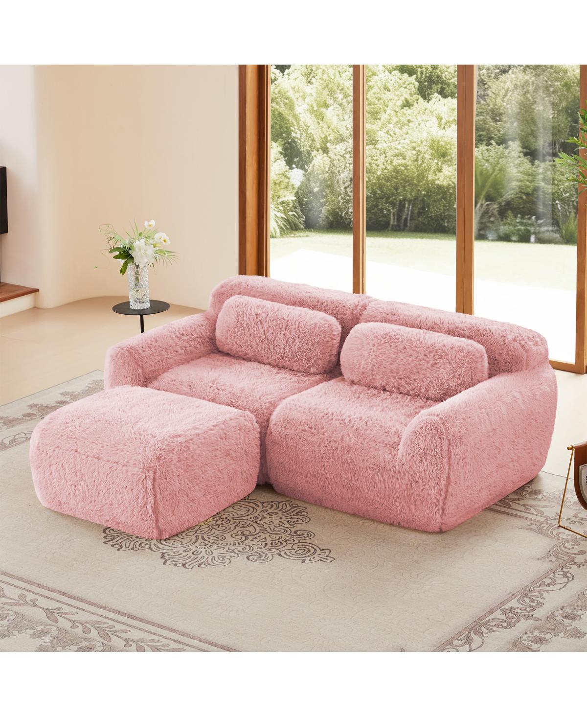 Click here for Streamdale Furniture L-Shaped Boneless Sofa  Soft... prices