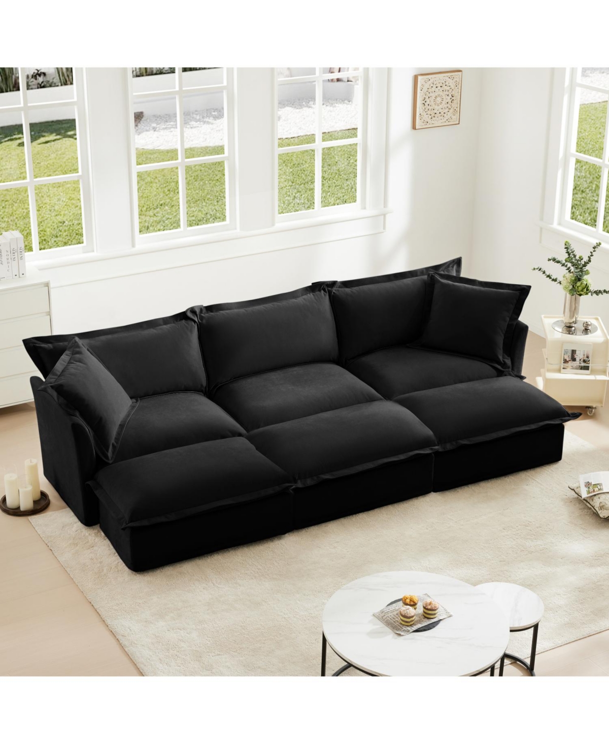 Click here for Streamdale Furniture Slipcovered 3-Seat Sofa with... prices
