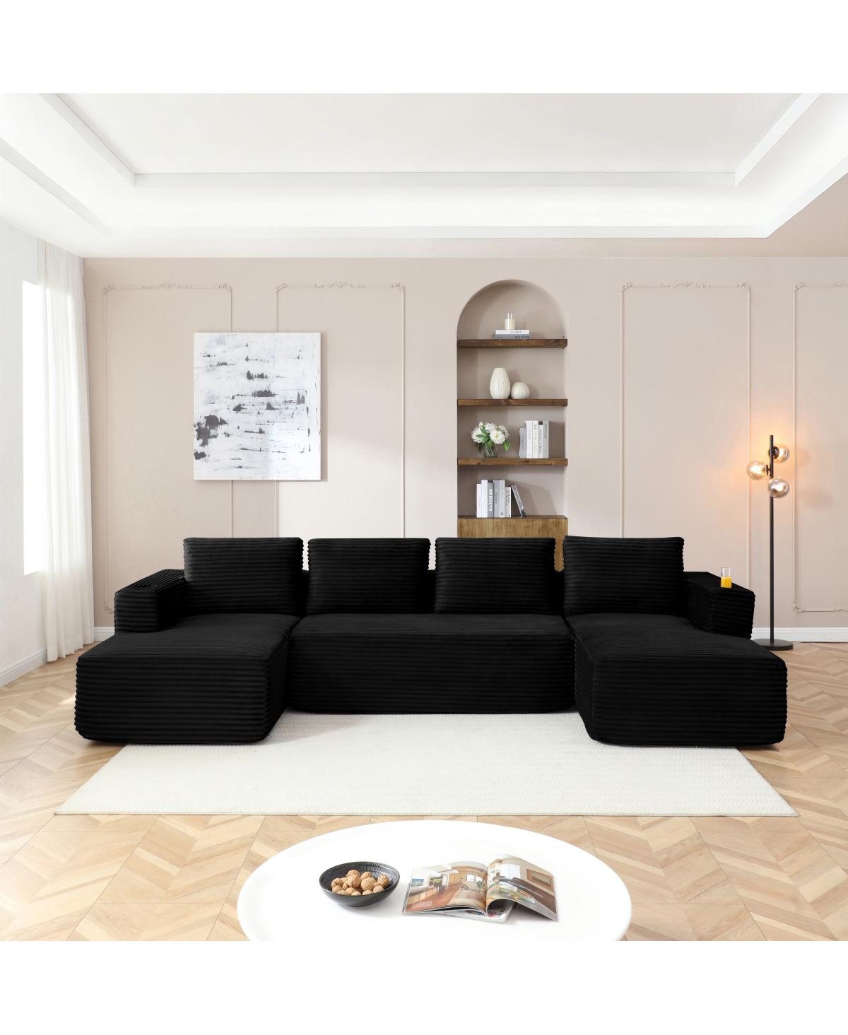 Click here for Streamdale Furniture Oversized Cloud Boneless Sofa... prices