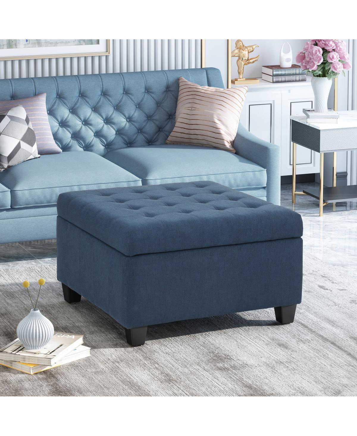 Click here for Streamdale Furniture Upholstered Tufted Fabric Sto... prices