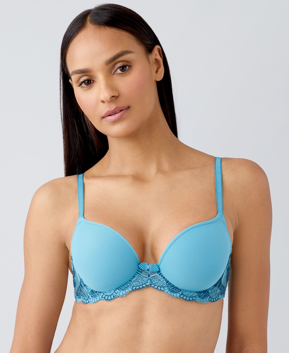 Click here for Wacoal La Femme Contour Bra 853117 - Adriatic Blue prices
