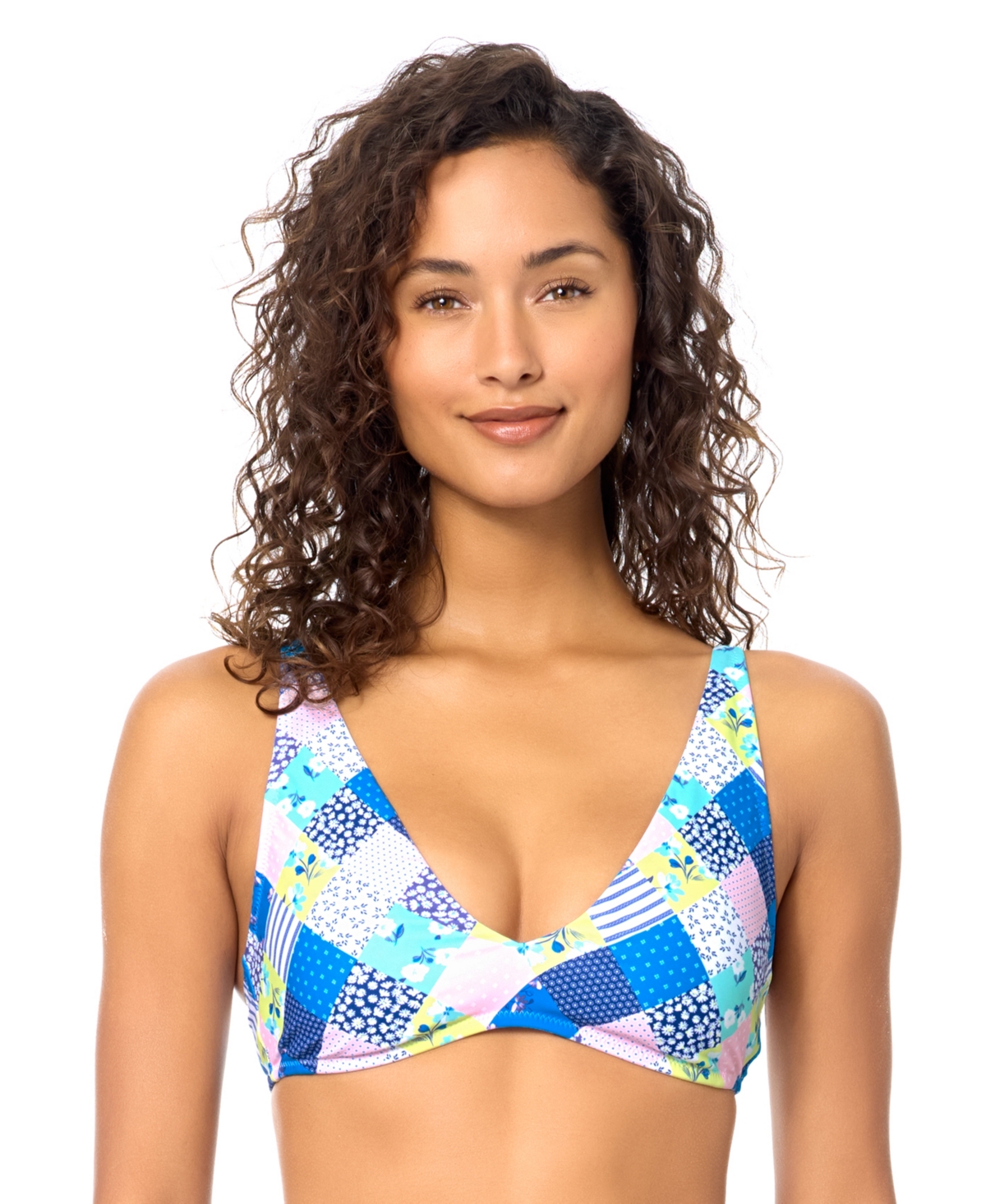 Click here for Raisins Womens Pisces Tie-Back Swim Bikini Top - B... prices