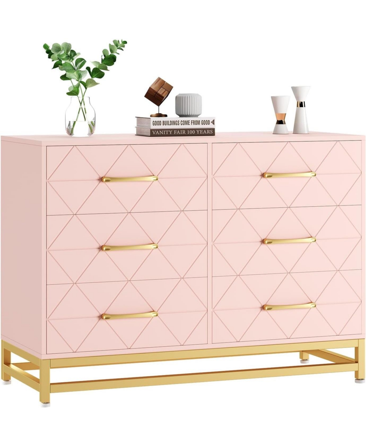 Click here for gaomon Storage Cabinet  6 Drawer Triangle Pattern... prices