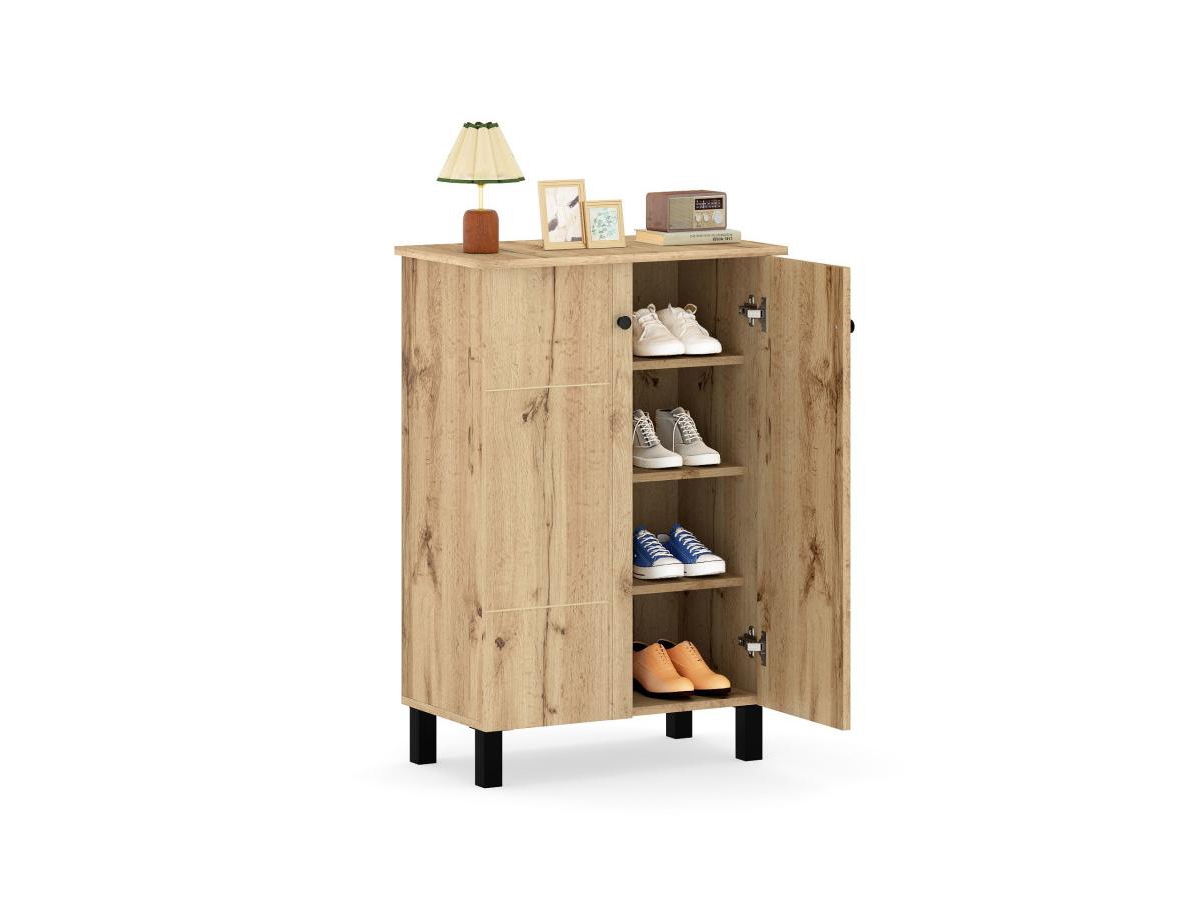 Click here for Slickblue 4-Tier Shoe Storage Cabinet with Removab... prices