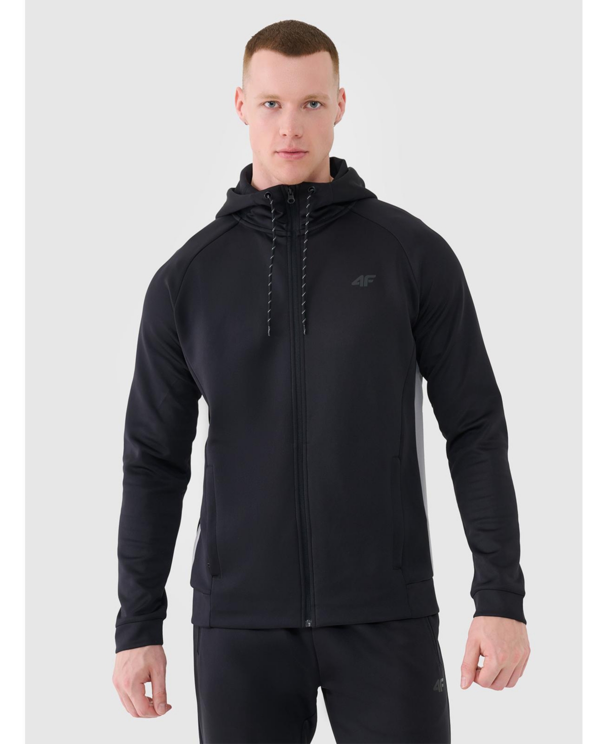 Click here for 4F Mens Zipped Hooded Quick-Drying Training Sweats... prices