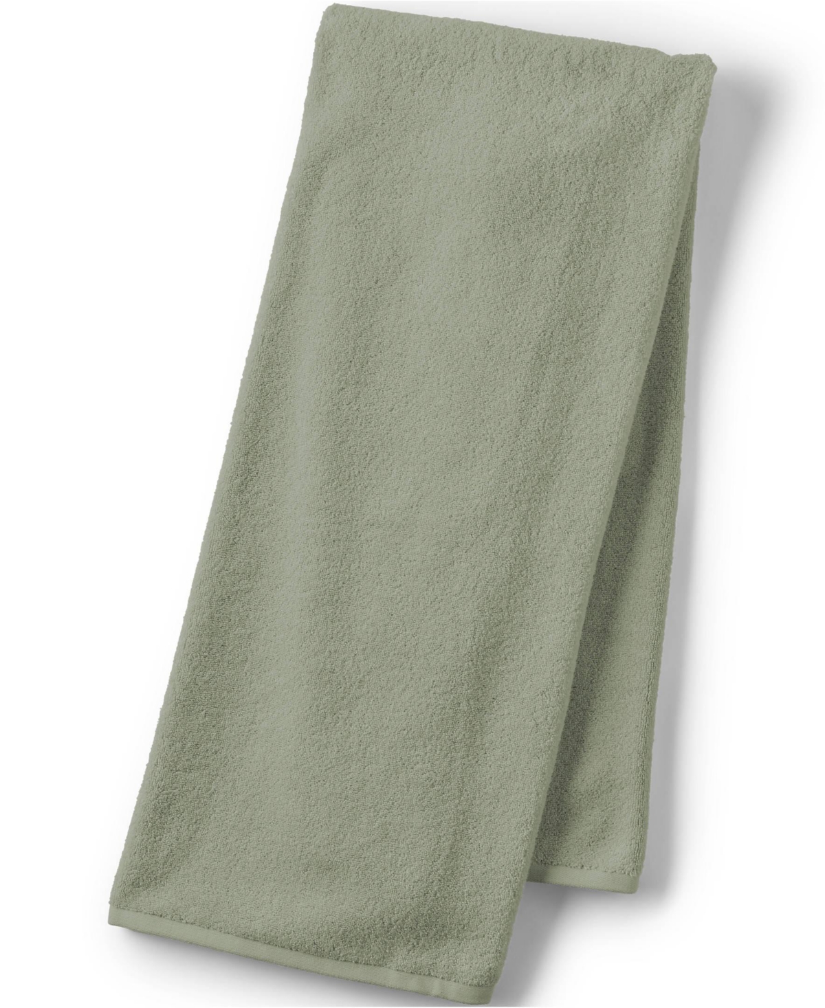 Click here for Lands End Quick-Dry Cotton Bath Sheet - Sage prices