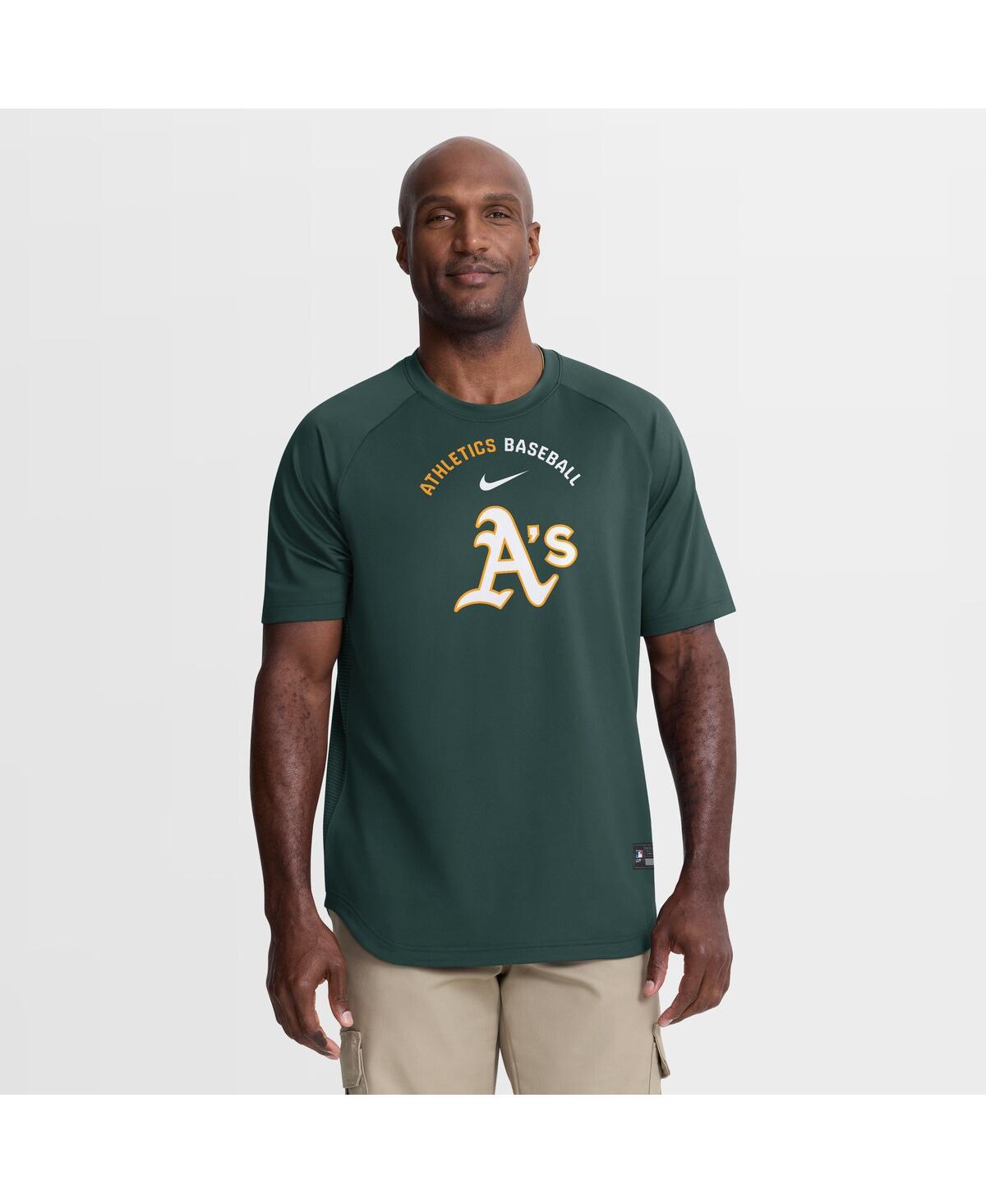 Click here for Nike Mens Green Athletics Authentic Collection Bat... prices