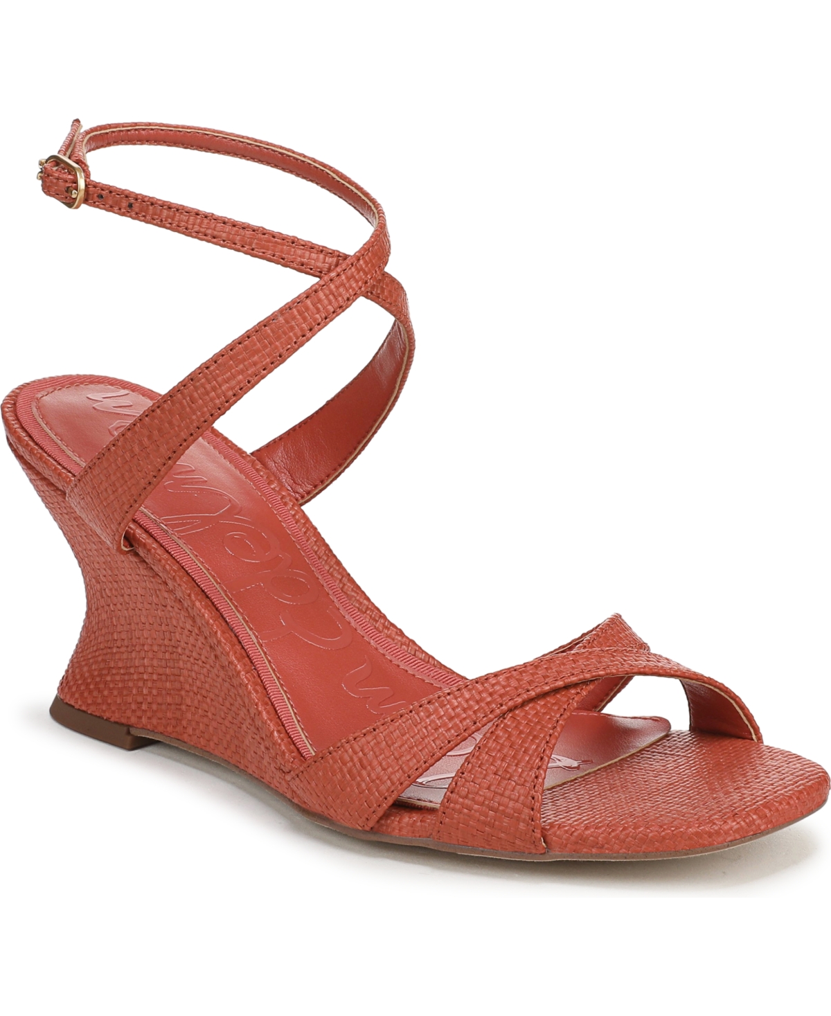 Click here for Sam Edelman Womens Davi Strappy Wedge Sandals - Co... prices