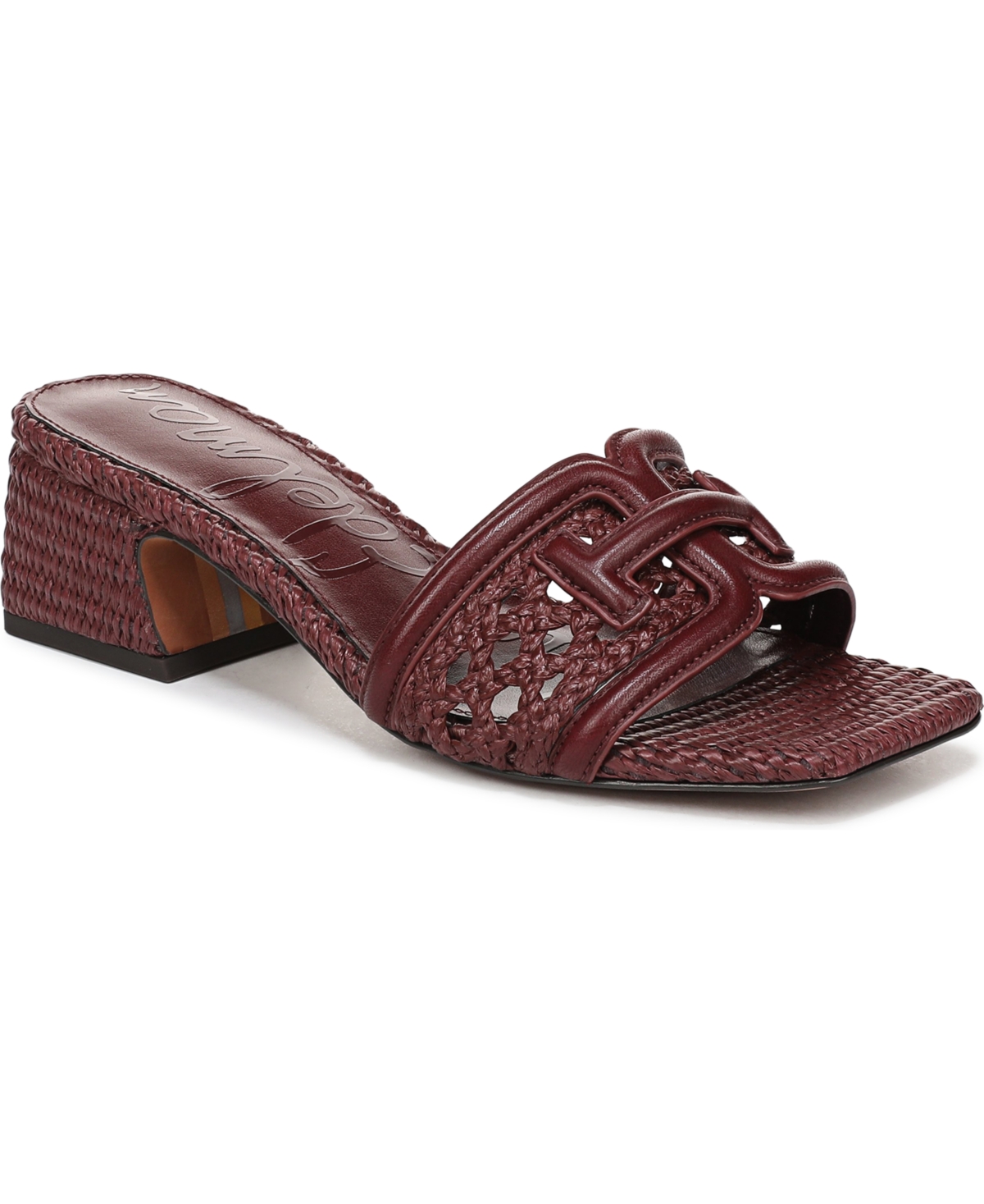 Click here for Sam Edelman Womens Waylon Block-Heel Slide Sandals... prices