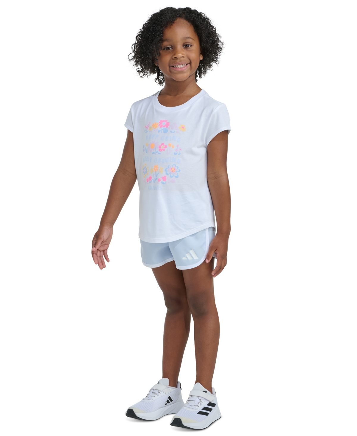 Click here for adidas Girls 2T-6X Short-Sleeve T-Shirt and Woven... prices