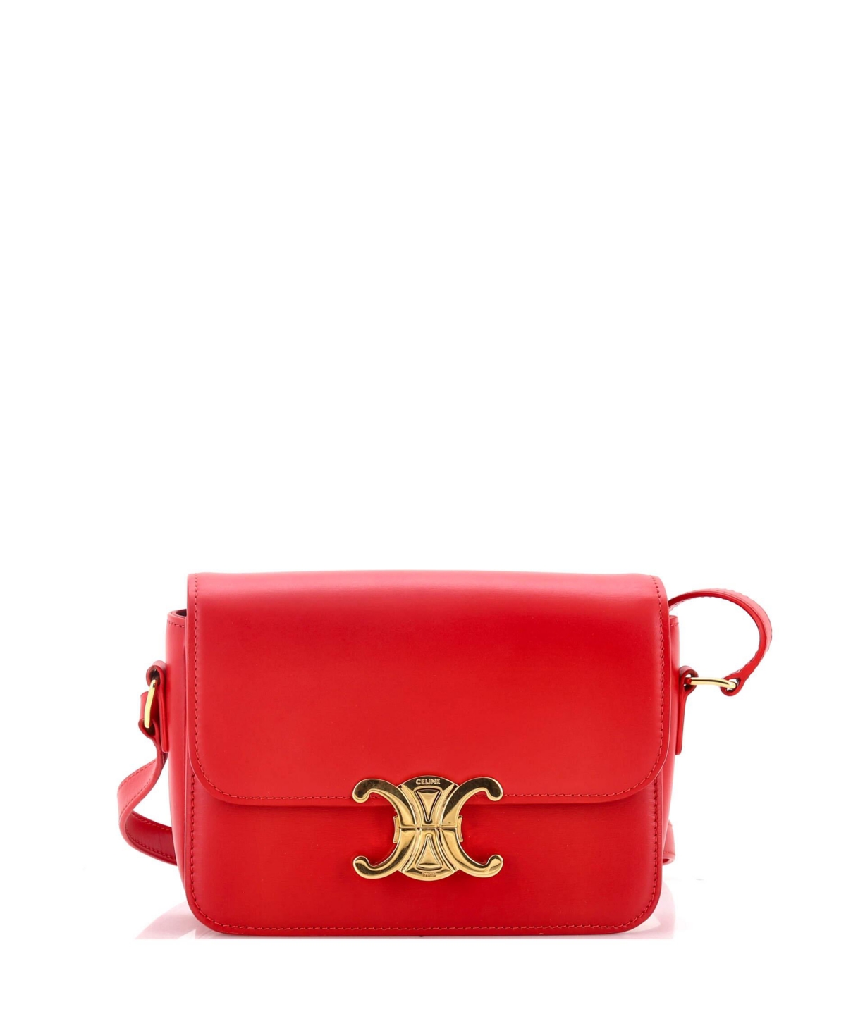 Click here for Pre-Owned Celine Teen Triomphe Shoulder Bag Smooth... prices