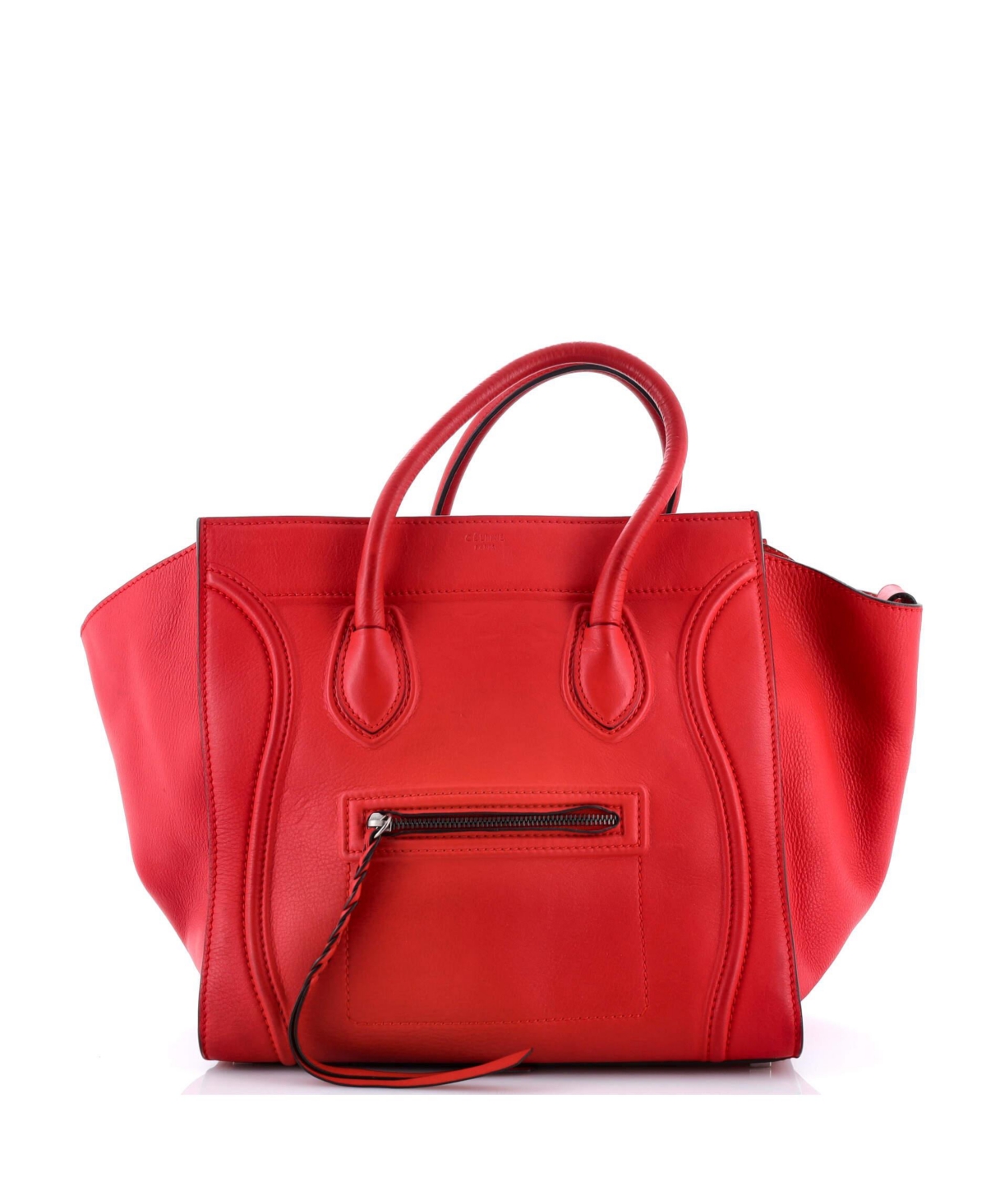 Click here for Pre-Owned Celine Medium Phantom Bag Grainy Leather... prices