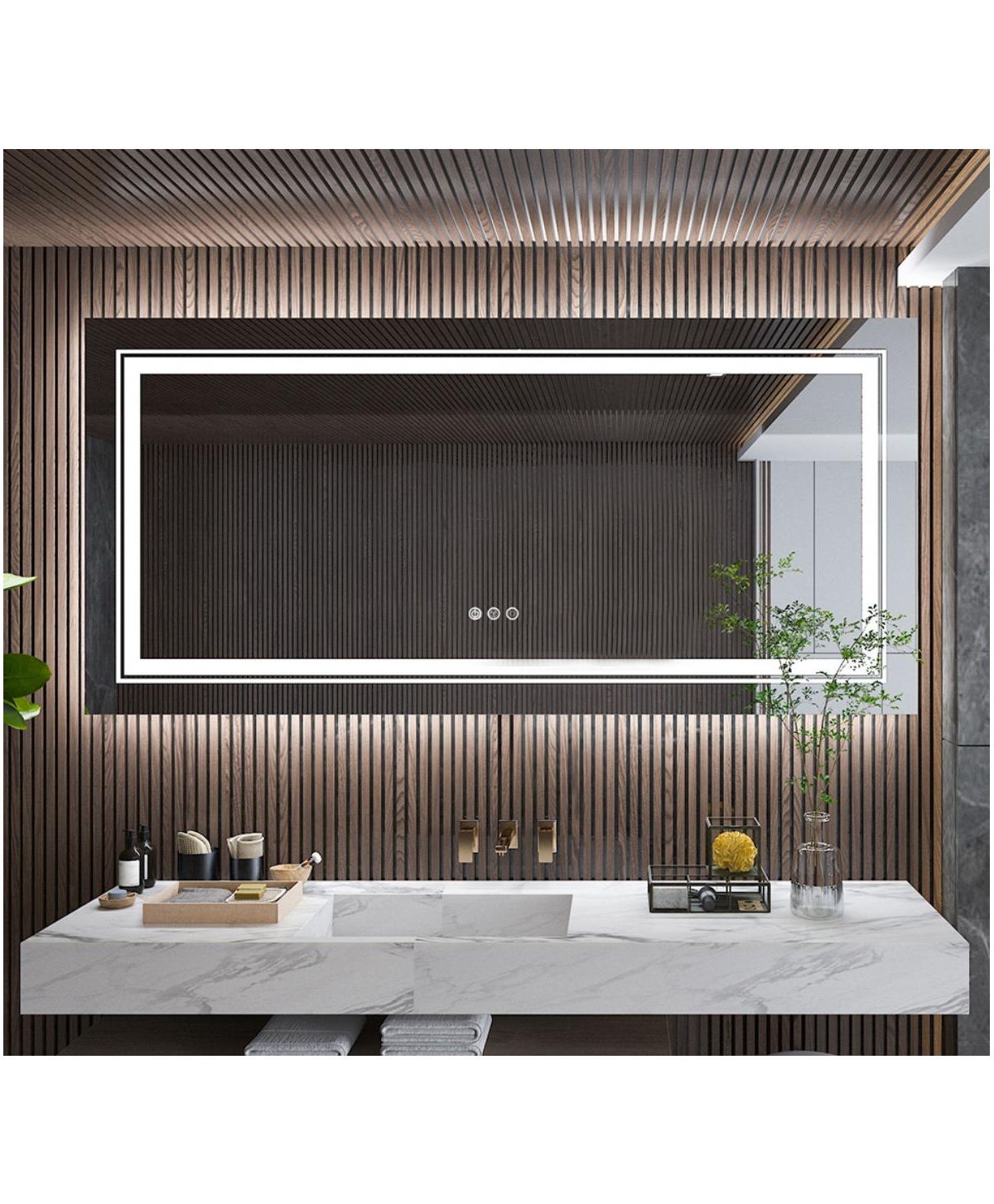 Click here for Luvodi 72x35.4 inch Large Size Lighted Smart Bathr... prices