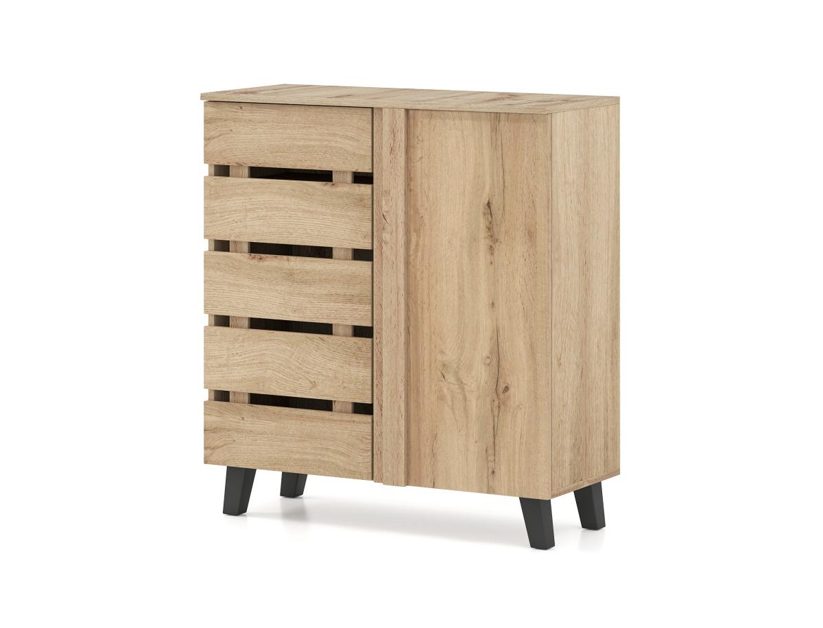 Click here for Slickblue 4-Tier Shoe Cabinet with 2 Louvered Door... prices