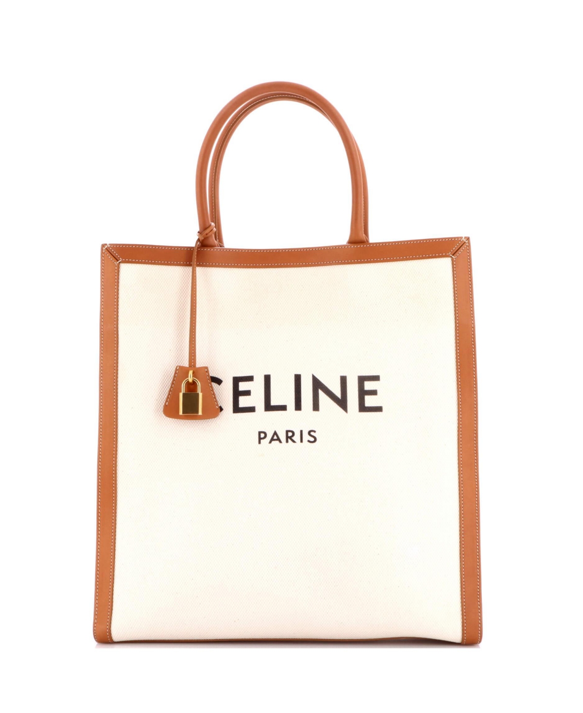 Click here for Pre-Owned Celine Large Vertical Cabas Tote Canvas... prices