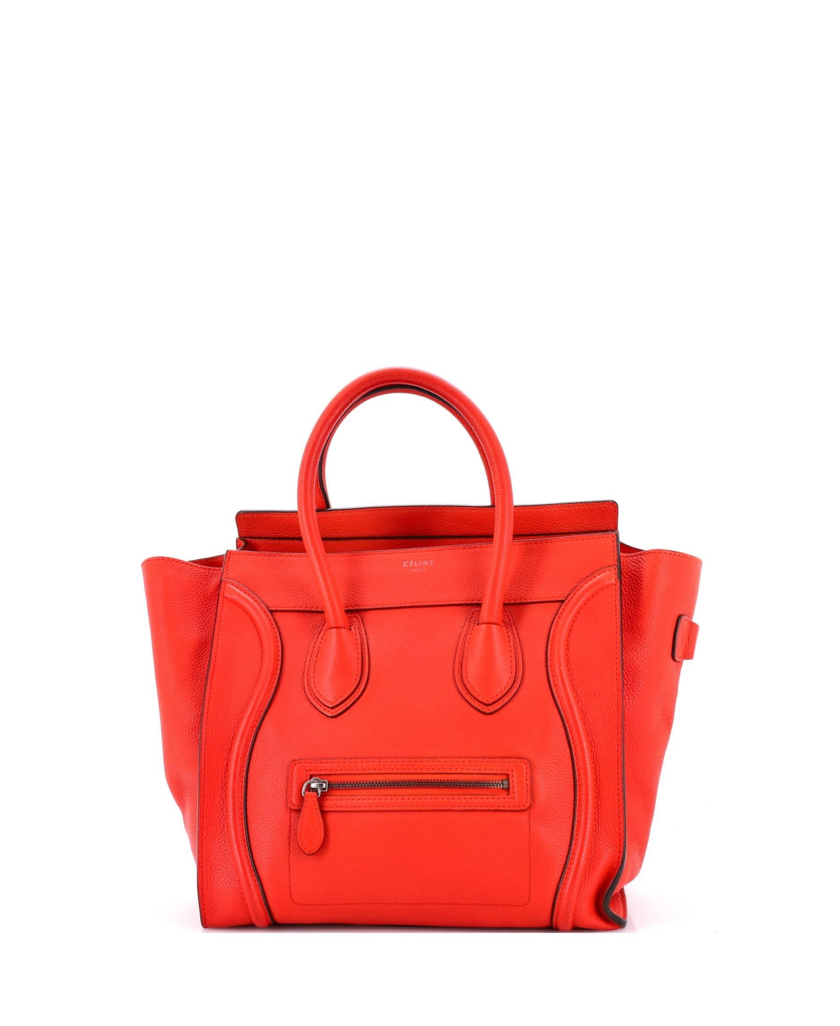 Click here for Pre-Owned Celine Mini Luggage Bag Grainy Leather -... prices